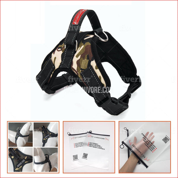 No-Pull Dog harness vest Breathable, Adjustable & Eco-Friendly – K9 ...